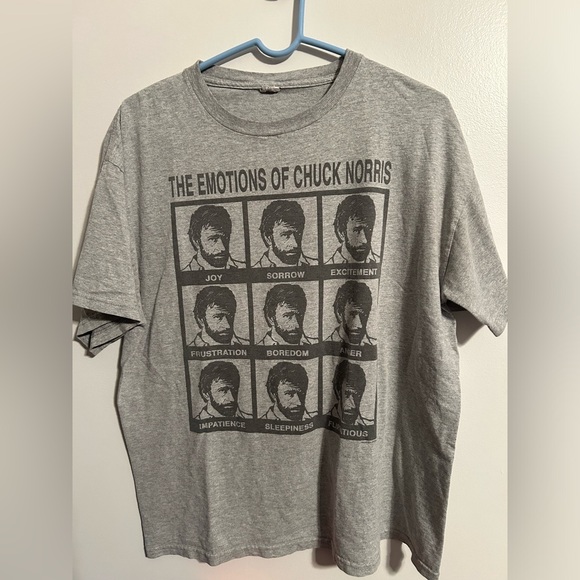 chuck norris | Shirts | The Emotions Of Chuck Norris Graphic Tshirt ...